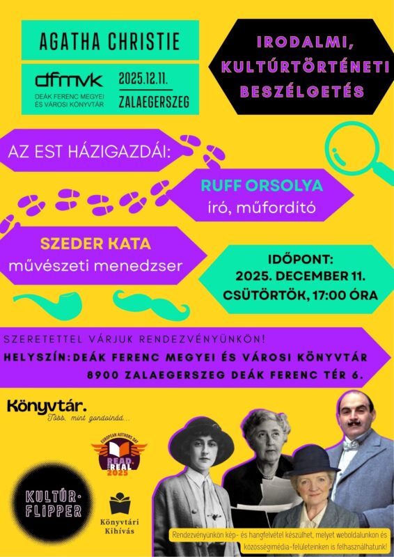 Zalaegerszeg Turizmusa - » KultúrFlipper Ruff Orsolyával és Szeder ...